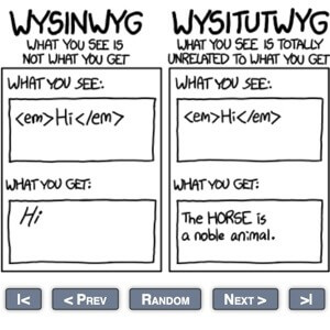 xkcd: Types of Editors - Jerz's Literacy Weblog (est. 1999)