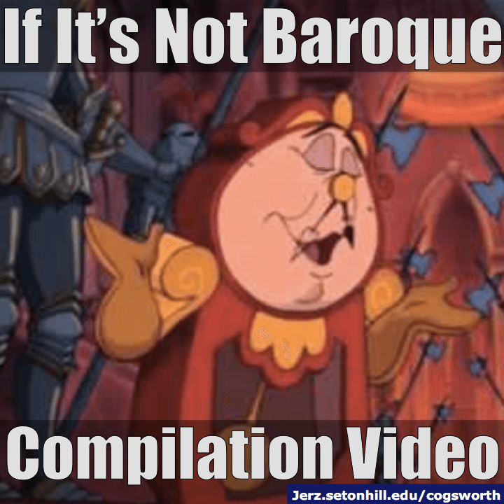 "If It's Not Baroque, Don't Fix It" Cogsworth Broadway Supercut - Jerz ...