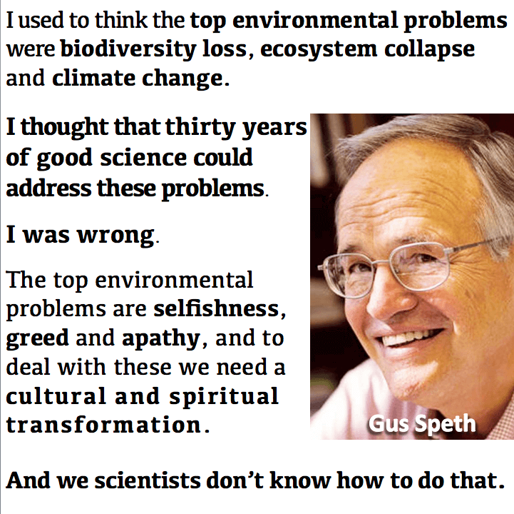 What’s an environmental issue? — Gus Speth - Jerz's Literacy Weblog ...