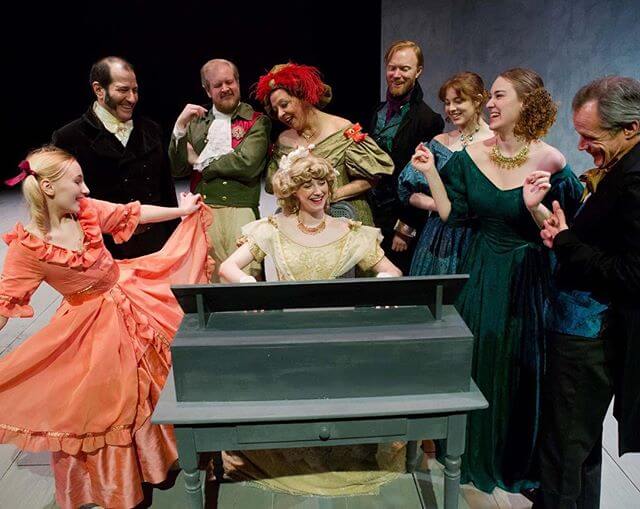 Cheerful scene from @pictclassictheatre Jane Eyre (getting great ...