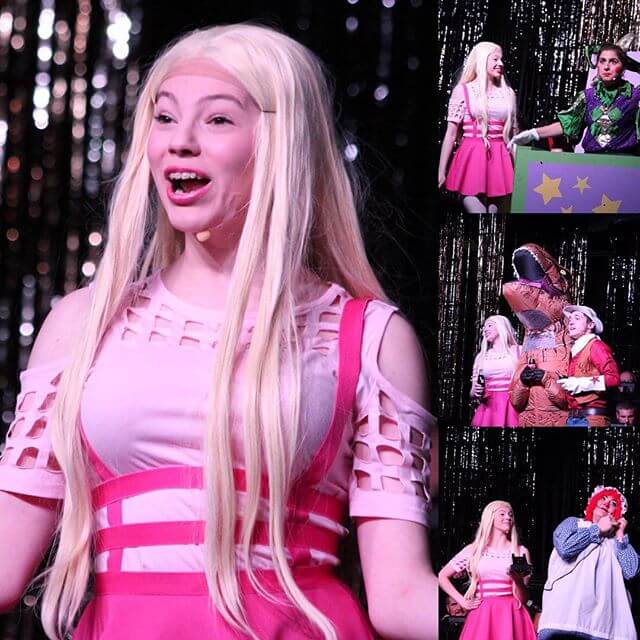 The girl performed musical commercials for a fund-raiser in the Laurel ...