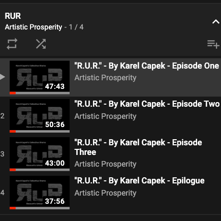 R.U.R. (Rossum's Universal Robots) Full Play (via Zoom) - Jerz's ...