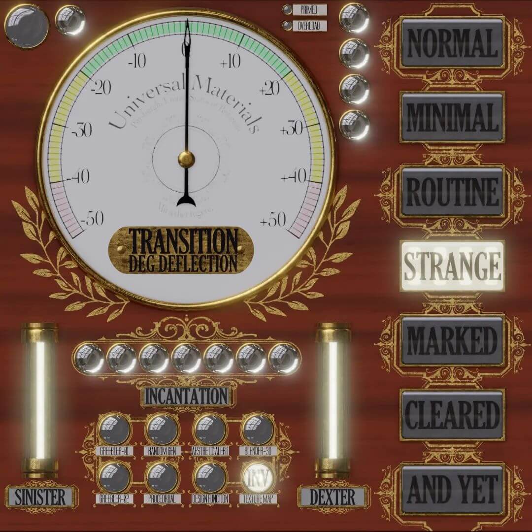 Another section of a #steampunk control panel. Useful for a cutaway ...