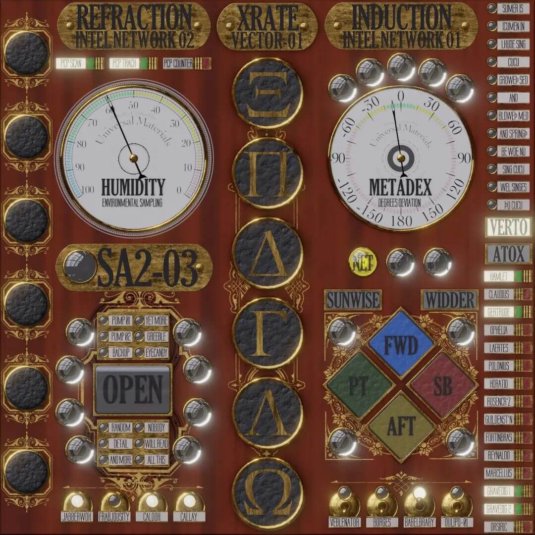 Just a handful more of these elegant #steampunk control panels and I ...