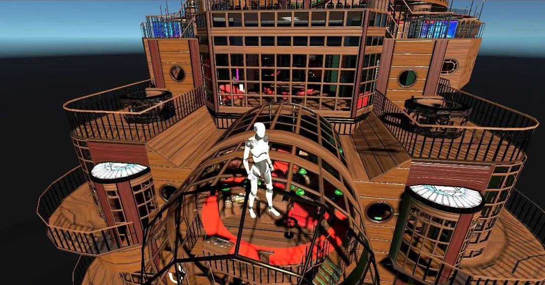 Brought my in-progress #blender3d project into the #unity3d gaming engine. Plenty of frustrating ...