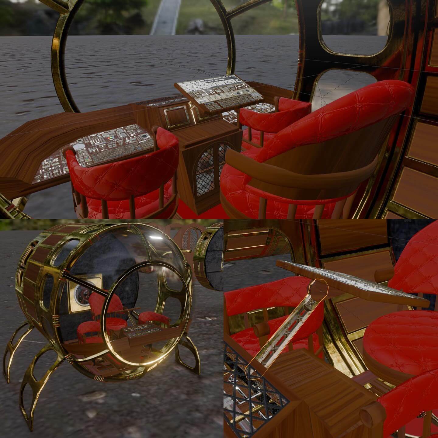 Modular support craft from the #neovictorian #steampunk bedtime stories ...